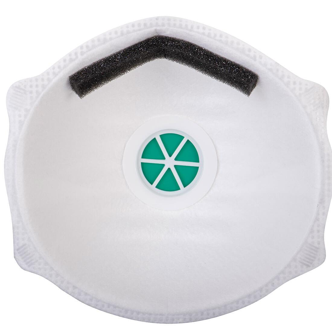 Portwest White FFP3 Valved Dolomite Light Cup Respirator Masks ...